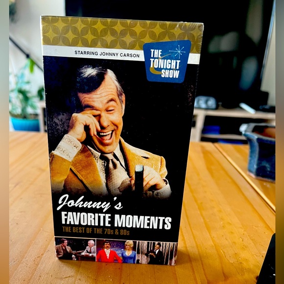 carson Productions | Media | Sealed Rare Johnny Carson Vhs Video Best ...